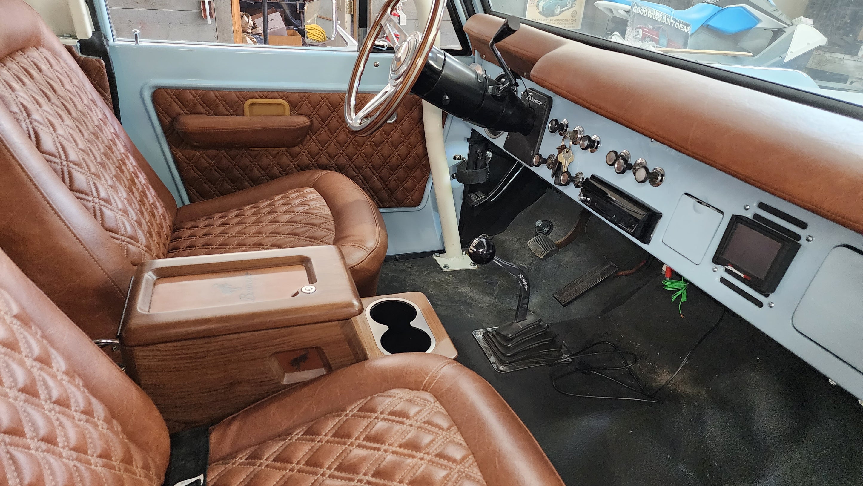 Early Bronco Center Console – Grand Wagoneering